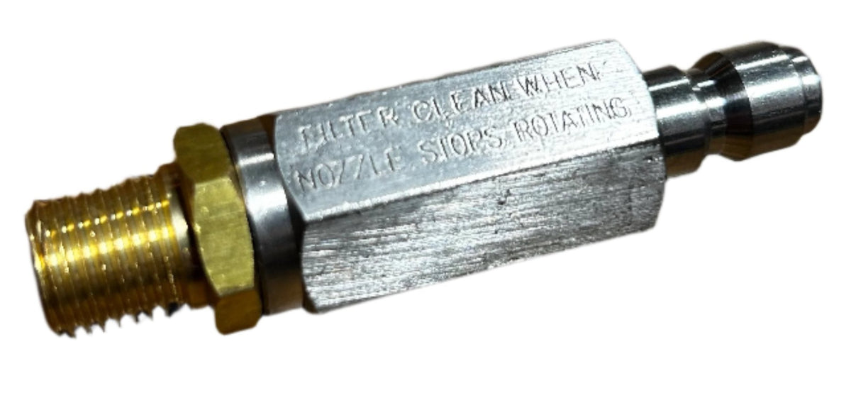 Inline Filter 1/4" High Pressure – Absolute Chemical and Equipment